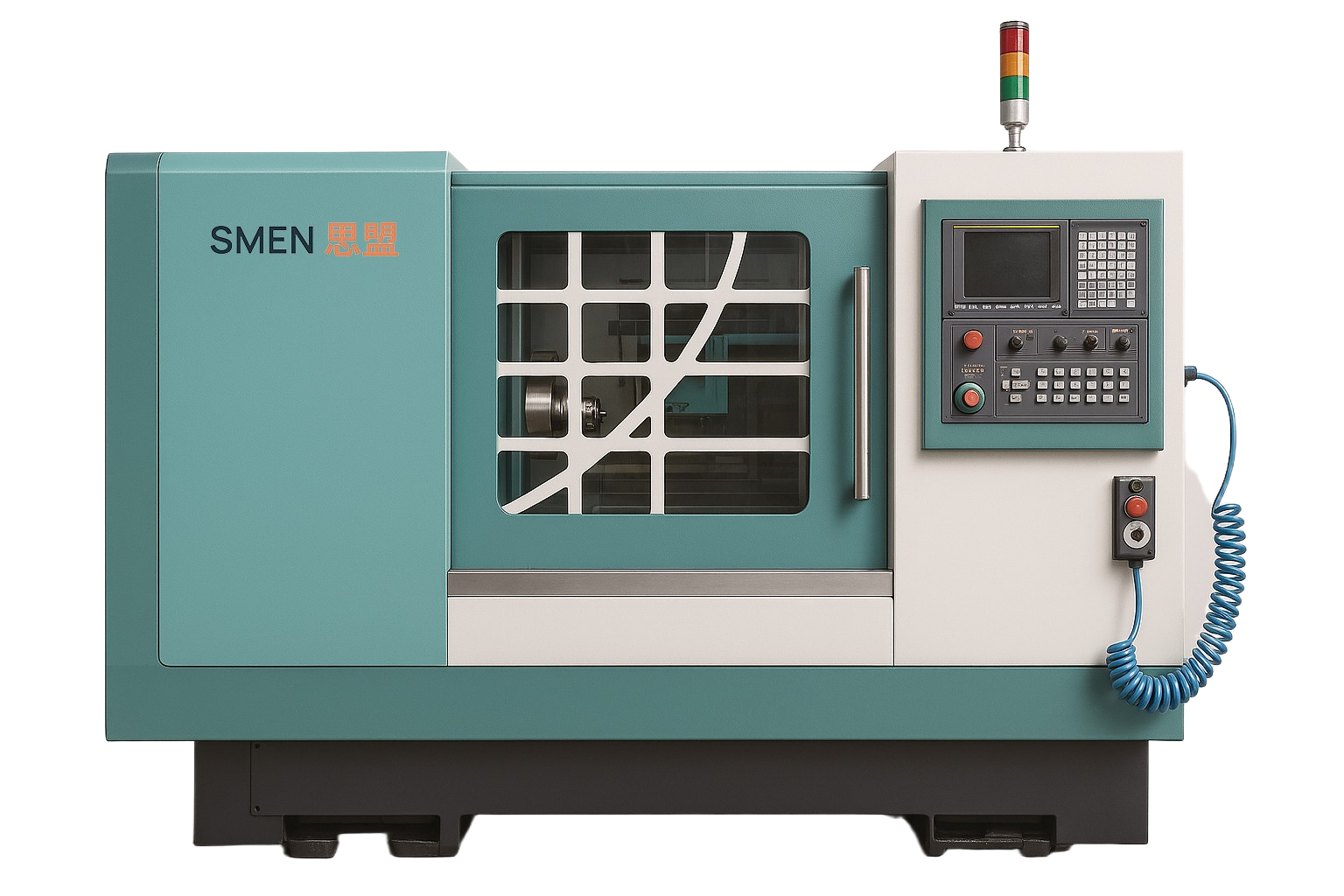 CNC LATHE WITH INCLINED BED CK46P - SMEN